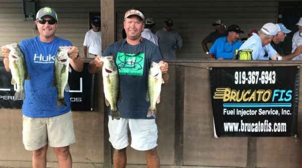 Tournament Results Wateree July 14, 2018 - Carolina Anglers Team Trail