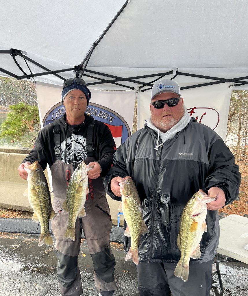 Tournament Results Lake Wylie, SC Dec 9, 2023 - Carolina Anglers Team Trail