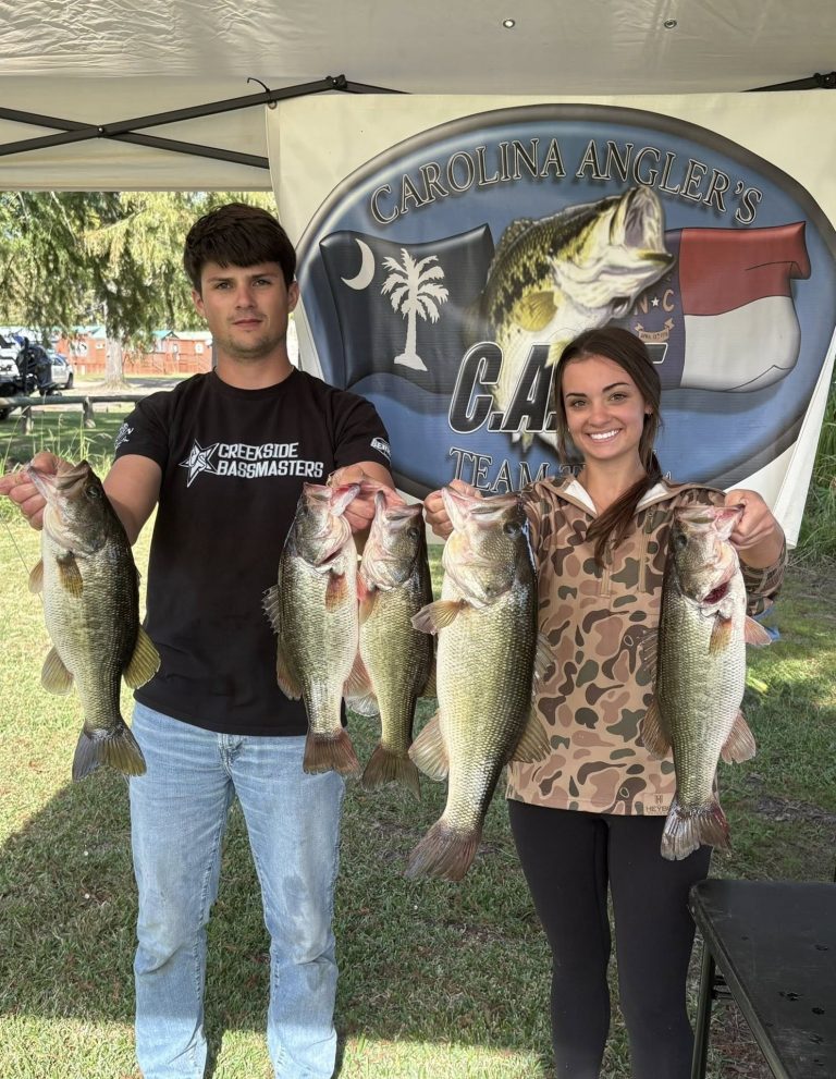 Santee Cooper, SC Oct 25, 2025! Bennett Lawshe & Jeanna Johnson take ...