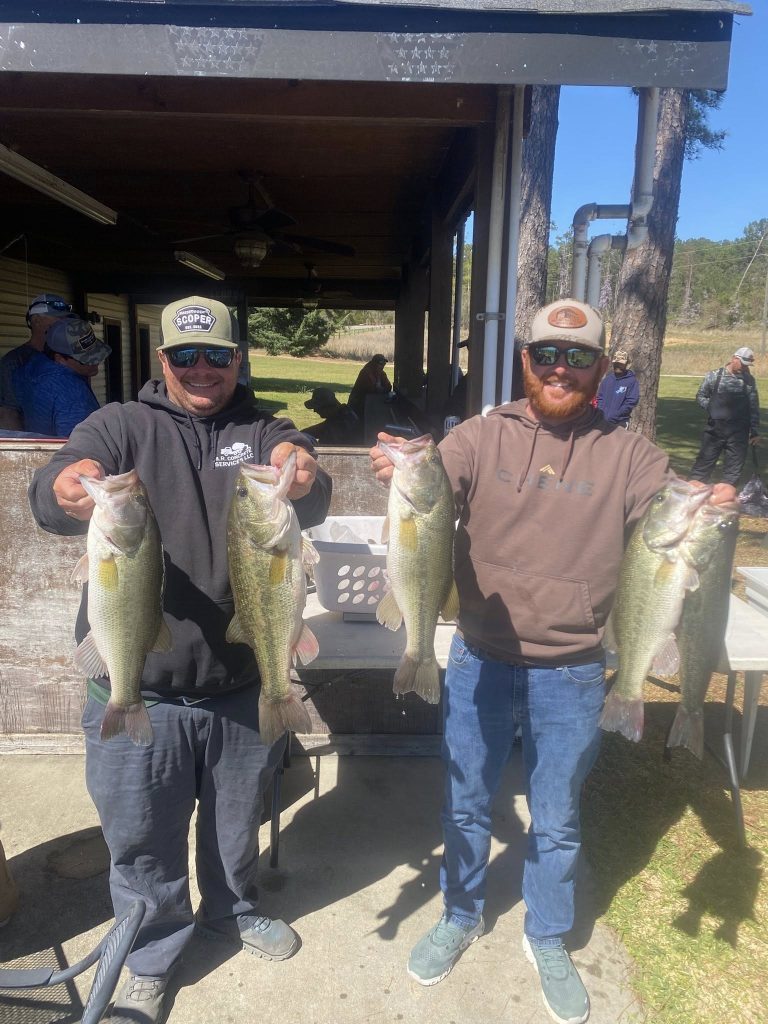 Butch Williams & Donald Hinson Weighed in 5 bass @ 19.63 lbs 1st Place ...