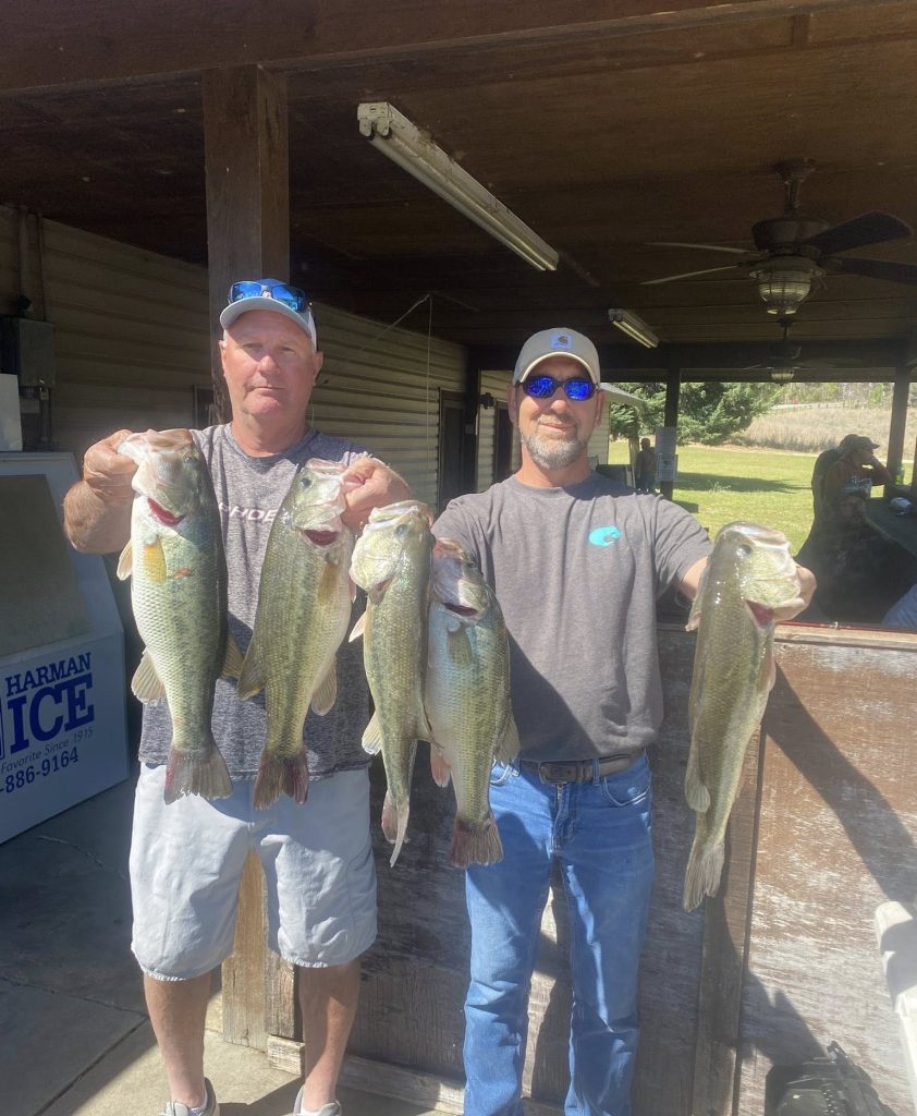 Butch Williams & Donald Hinson Weighed in 5 bass @ 19.63 lbs 1st Place ...
